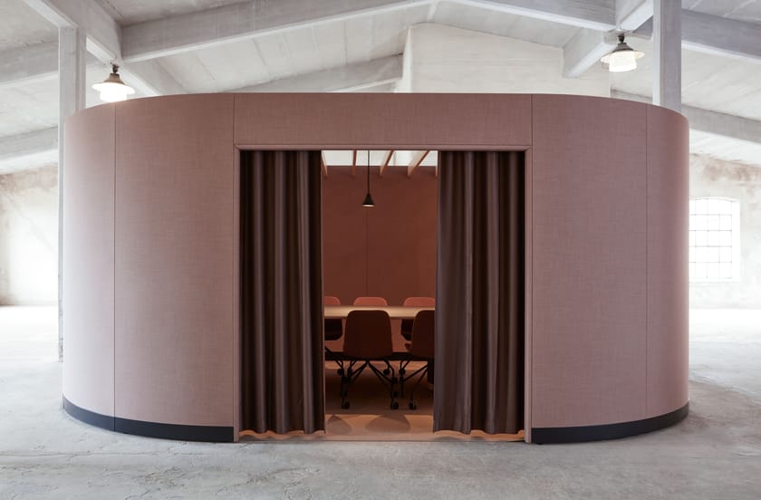 BUILD UP Multimedia fabric meeting pod By Glimakra of Sweden | design ...