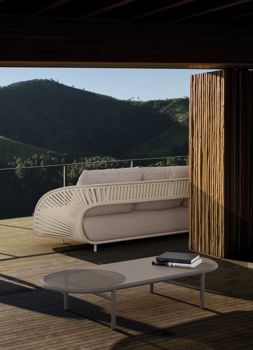 BARLA Sunbrella® garden armchair By YAAZ | design angelettiruzza design