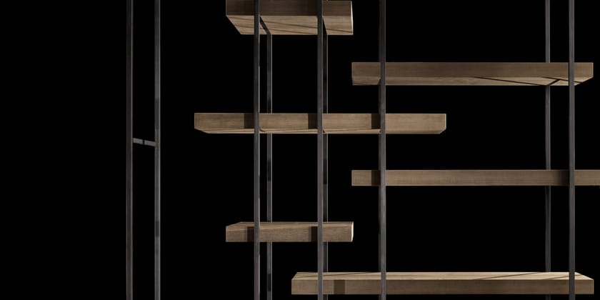 CAGE-B | Bookcase CAGE Collection By Henge design Massimo Castagna