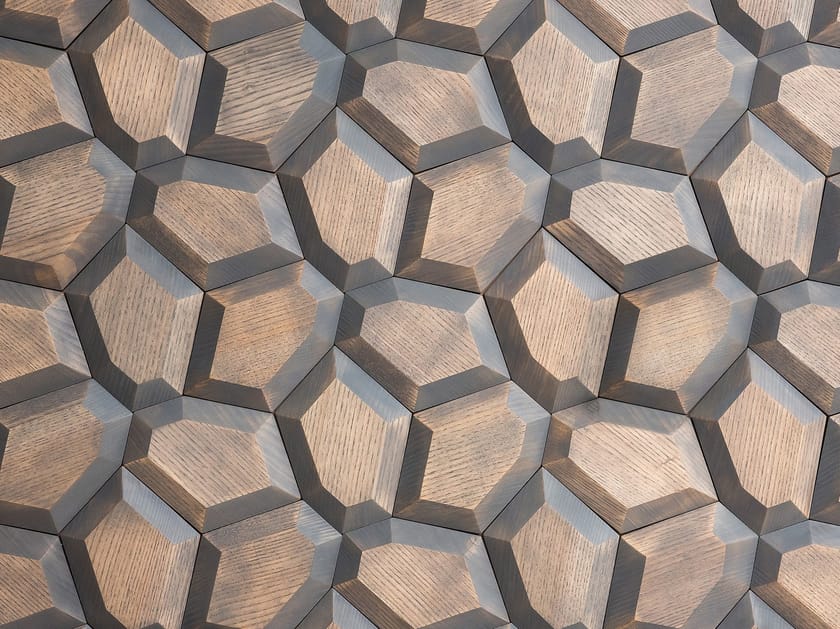 Modular wooden 3D Wall Cladding CALIFORNIA By NEXT LEVEL DESIGN STUDIO