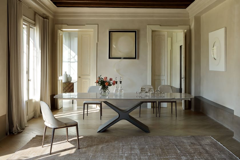 Extending table CALLIOPE By Tonin Casa design Angelo Tomaiuolo