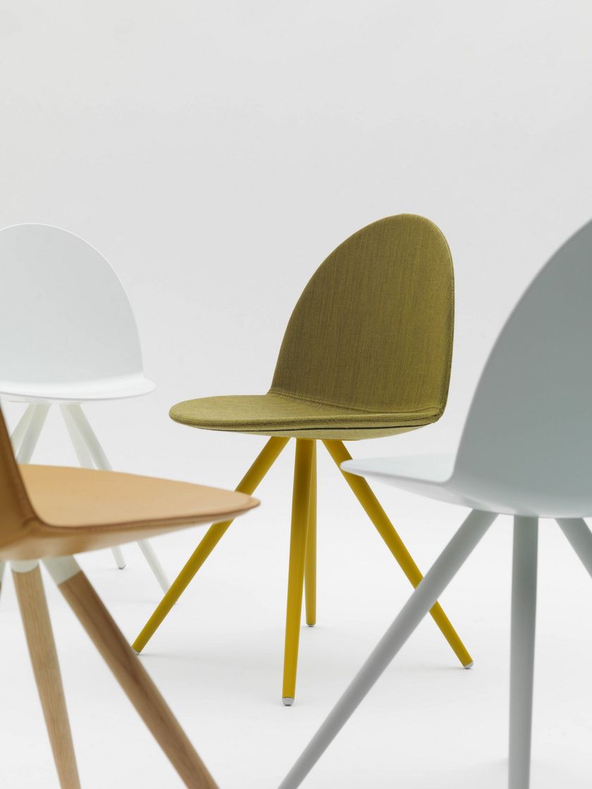 Trestle-based fabric chair CAMEL | Fabric chair Camel Collection By ...