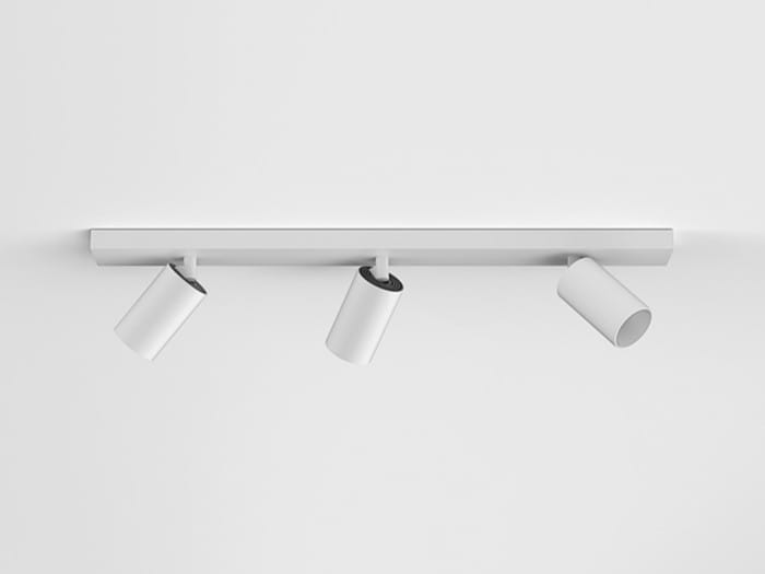 LED multiple ceiling aluminium spotlight CAN TRIPLE BAR By Astro Lighting
