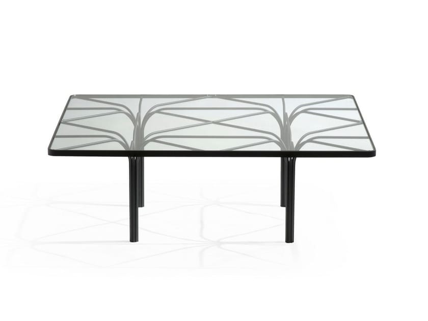 CANOPY | Square coffee table By Roche Bobois design Fabrice Berrux
