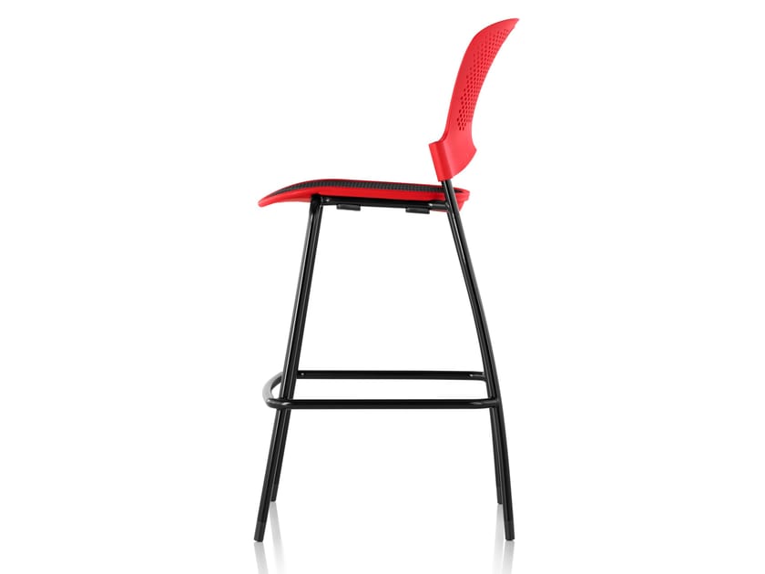CAPER Stackable high Nylon® stool By Herman Miller | design Jeff Weber