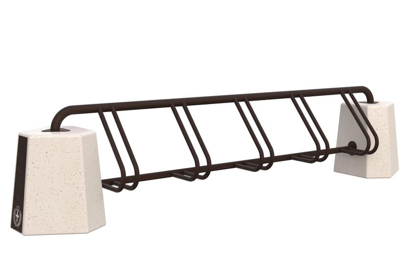 CASTLE | Concrete Bicycle rack Castle Collection By Lazzari
