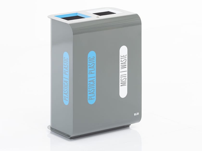 JOIN - 106JOINTWO Stainless steel litter bin By Fi.Ma