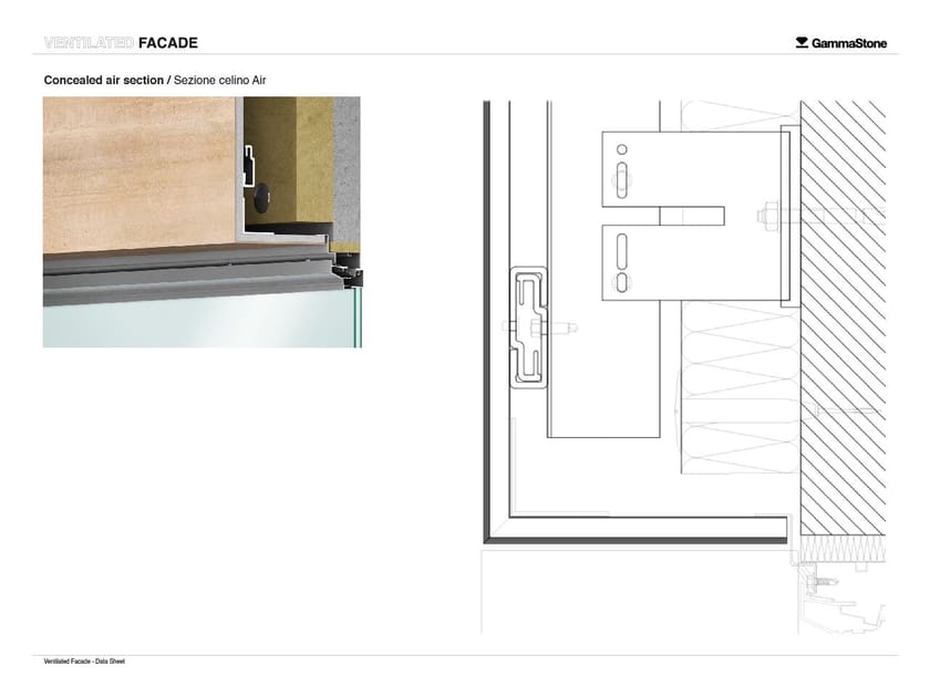 GAMMASTONE AIR Ventilated facade By GammaStone