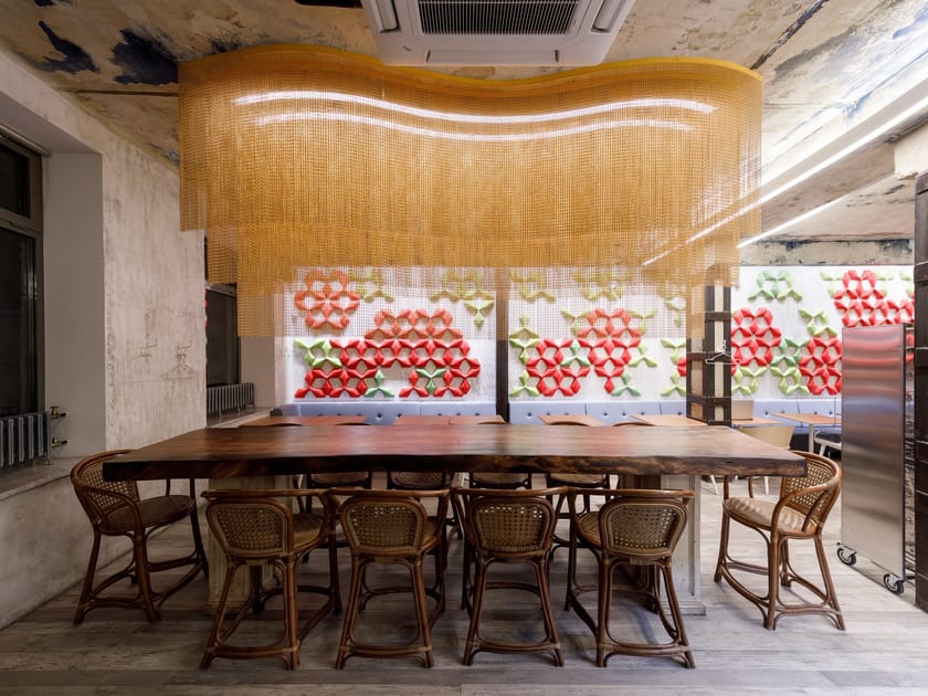 CEILING CHAIN VEILS Aluminium chain curtain By Kriskadecor | design ...