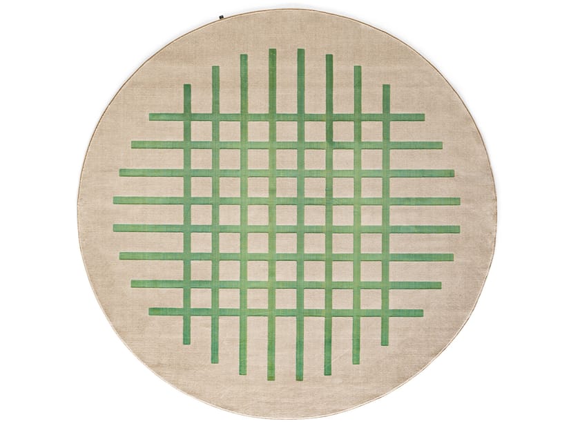 CEK | Round rug Round polypropylene rug with geometric shapes By Connubia