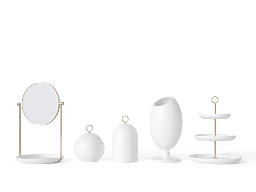 DAHLIA Ceramic storage box By Devon&Devon | design Marcel Wanders