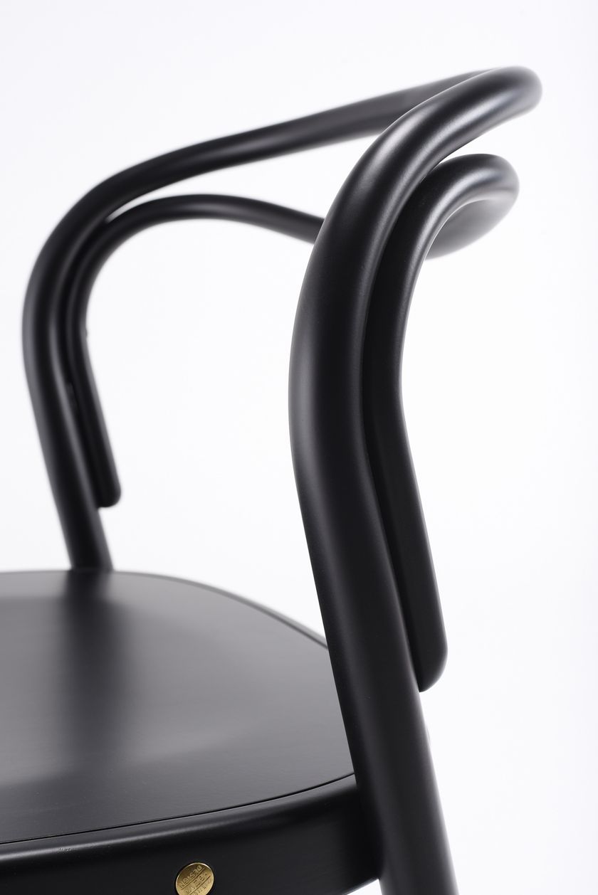 BEAULIEU Beech chair open back By Wiener GTV Design | design Philippe Nigro