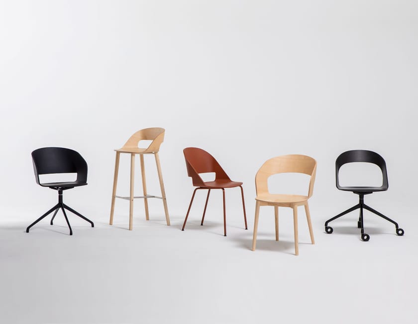 GOOSE | Chair with armrests Goose Collection By Vergés design Emiliana ...