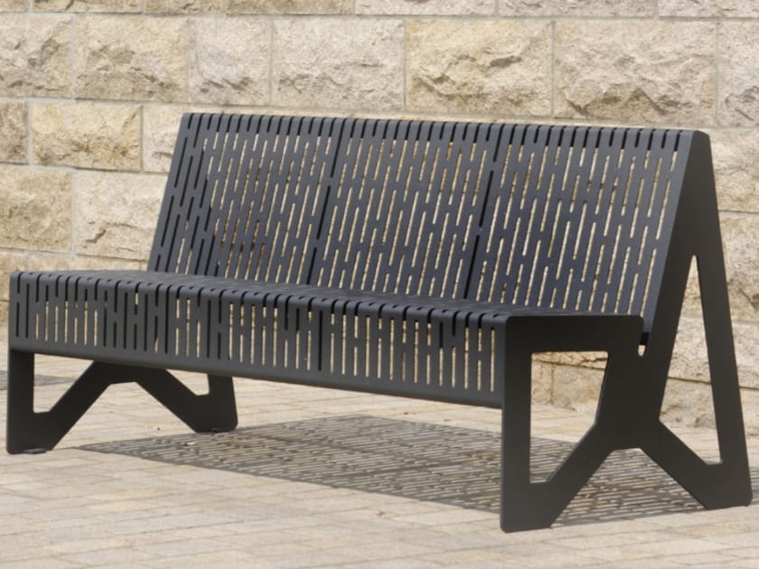 CHALIDOR 100 | Bench with back Chalidor Collection By BENKERT BANKE