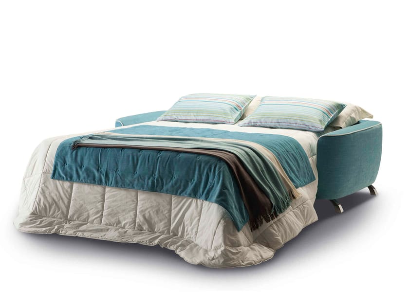 Upholstered fabric sofa bed with removable cover CHARLES By Milano Bedding