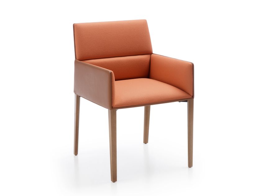 Upholstered fabric chair with armrests CHIC AIR C20HW Chic Air ...