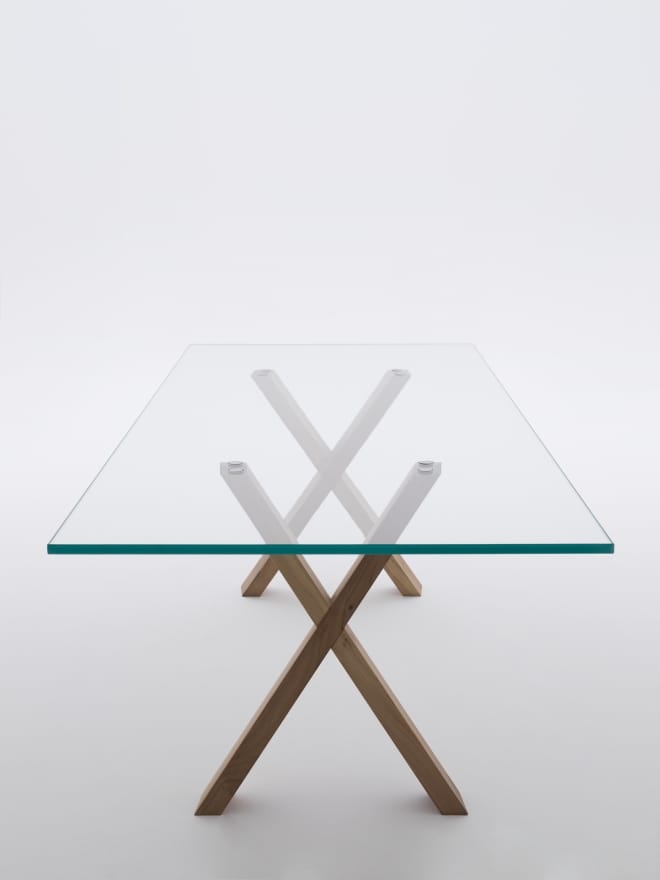 Tavolo da pranzo in legno e vetro CIÀCOLA | Tavolo - Désirée divani ...
