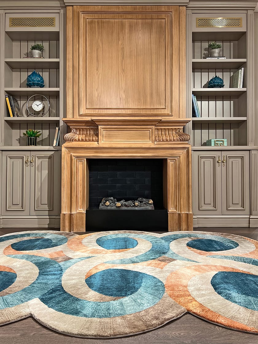 CIRCLE | Wool rug By Loominology