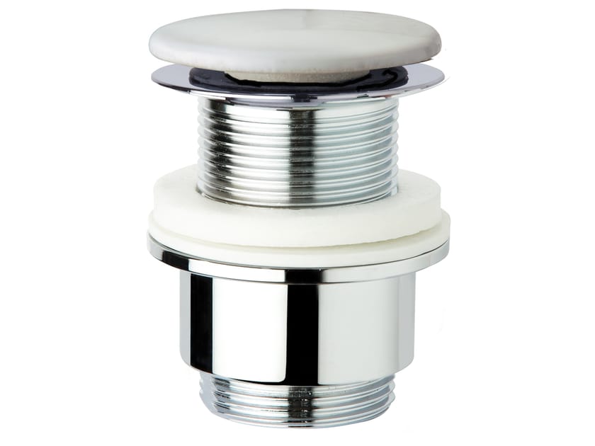 CLICKER CERAMIC 8530.310.5.T Chromed brass pop up plug By OMP