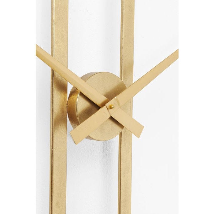 CLIP Wall-mounted powder coated steel clock By KARE Design