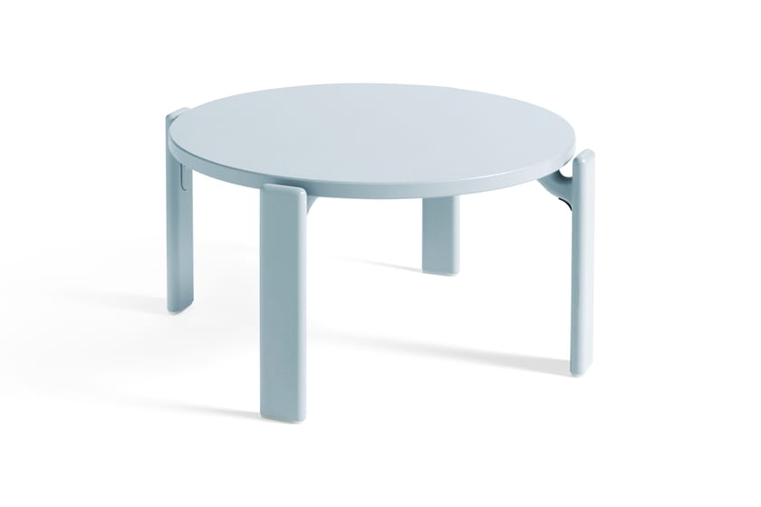 REY Round beech coffee table By Hay | design Bruno Rey