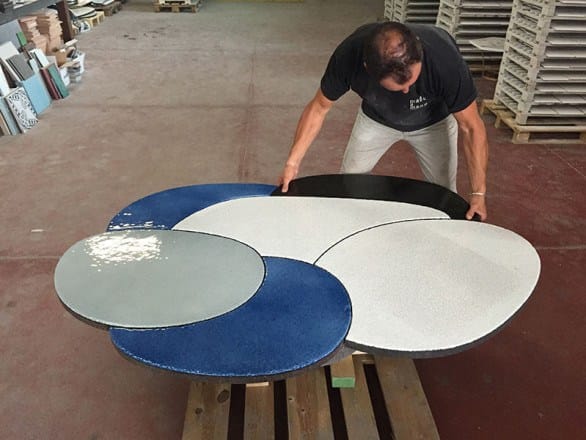 ETNA STONE TABLE Lava stone coffee table for living room By Made a Mano | design Emmanuel Babled