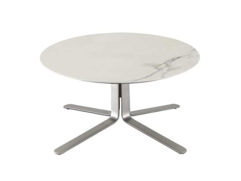 MOA Round low porcelain stoneware coffee table By Ligne Roset | design ...