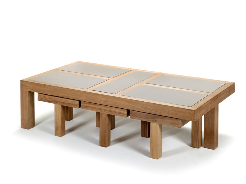 NARA | Rectangular coffee table Nara Collection By Royal Botania design ...