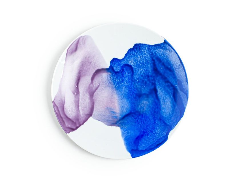 COLORAMA Round porcelain dessert plate By Non Sans Raison | design ...
