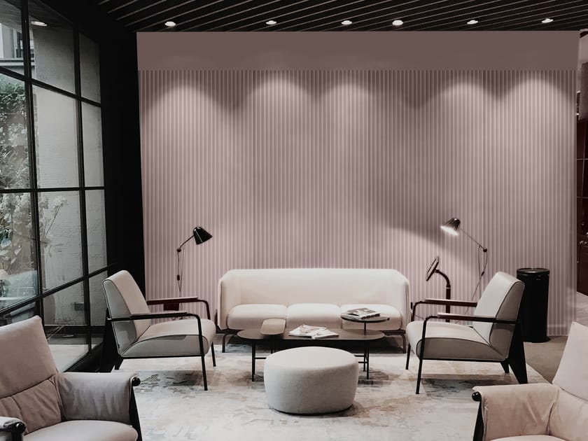 Glazed porcelain stoneware wall tiles COLUMN By ORNAMENTA