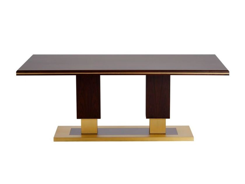 COLUNA | Wooden table Coluna Collection By Casa Magna