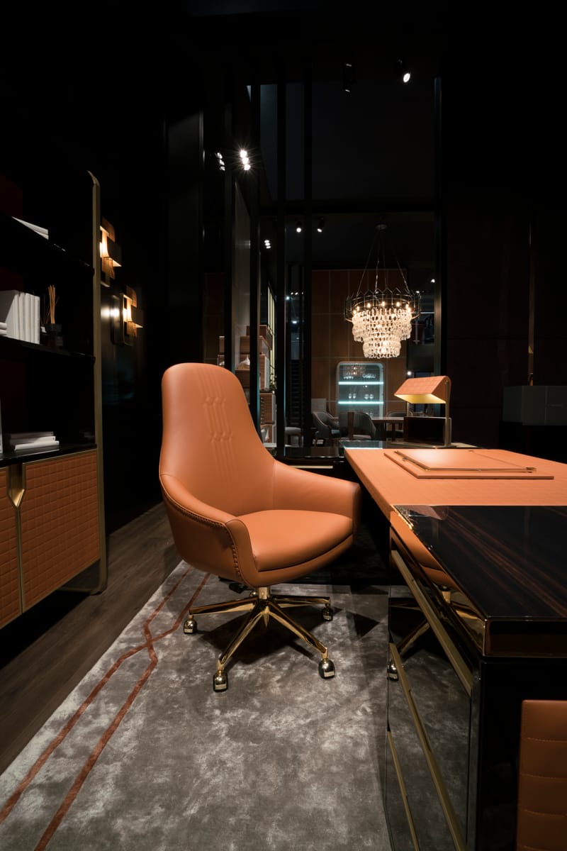 COMET | Executive chair Comet Collection By BRUNO ZAMPA