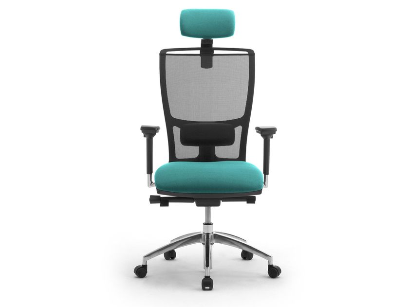 COMETA | Office chair with headrest By Leyform
