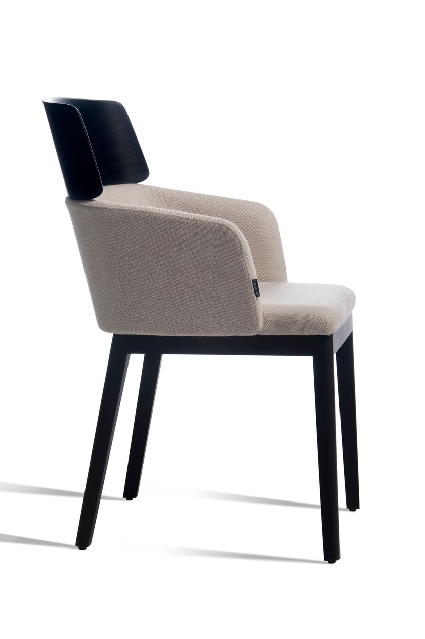 Upholstered fabric chair with armrests CONCORD 523WM Concord Collection ...