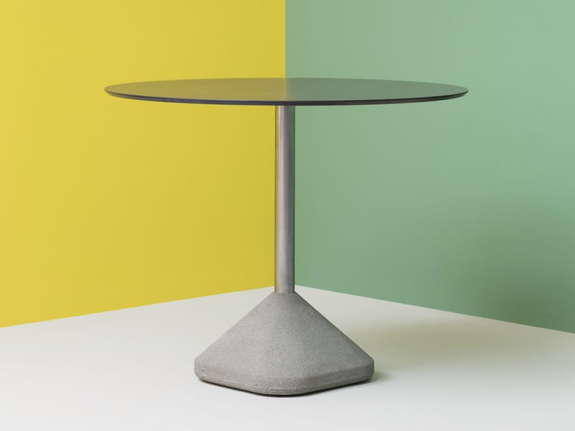 CONCRETE 855 | Round table Concrete Collection By Pedrali design Pio ...