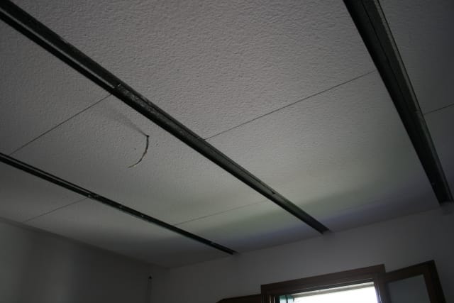 Flat suspended ceiling EPS ceiling tiles By Wall System