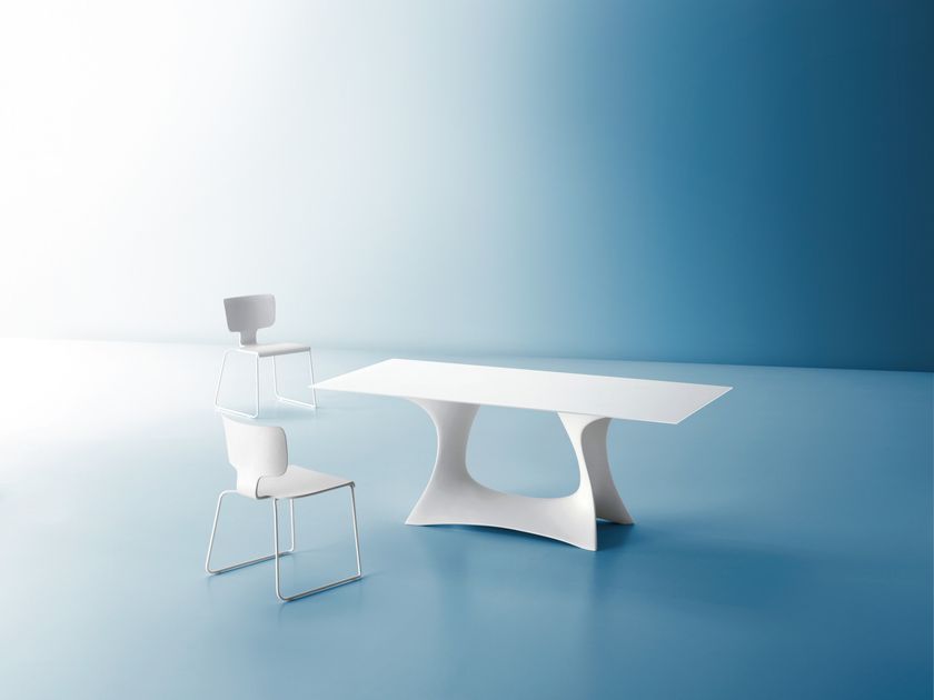 CORAL REEF | Sled base chair By Roberti