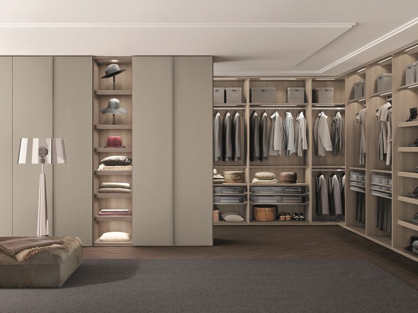 Elm wardrobe COMBI SYSTEM Z595 COMBI SYSTEM Collection By Zalf