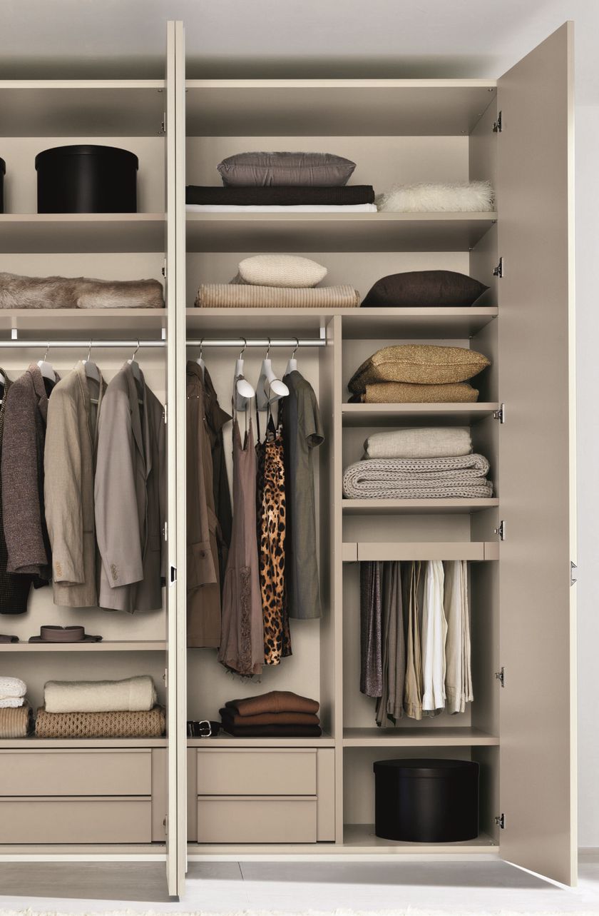 Elm wardrobe COMBI SYSTEM Z595 COMBI SYSTEM Collection By Zalf
