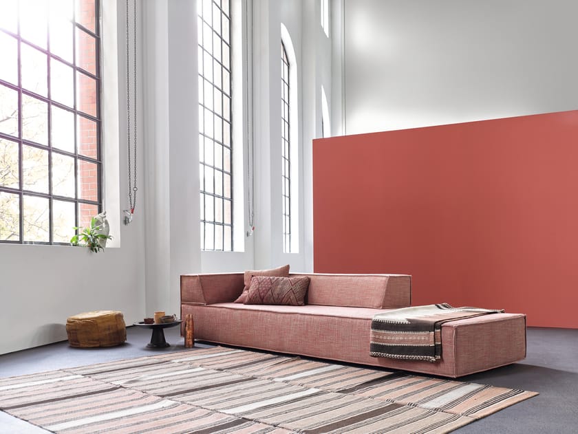 TRIO Corner sectional fabric sofa By COR | design Team Form