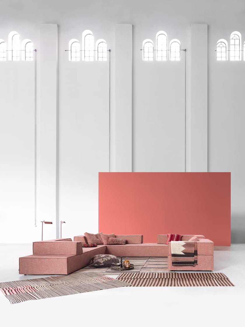 TRIO Corner fabric sofa By COR | design Team Form