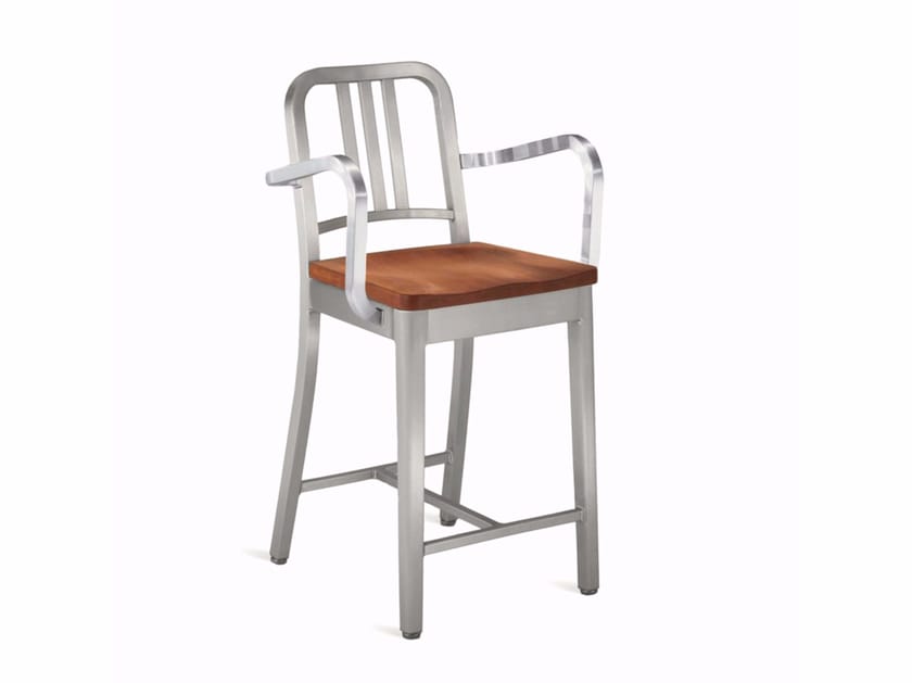 1104 NAVY | Stool 1104 Navy Collection By Emeco