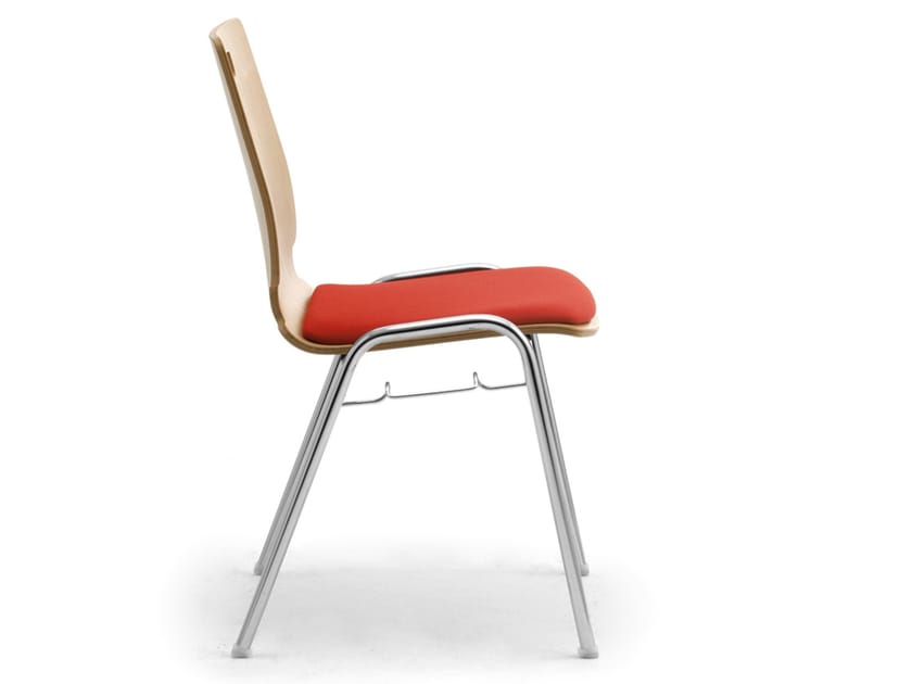 CRISTALLO | Chair with integrated cushion Cristallo Collection By Leyform