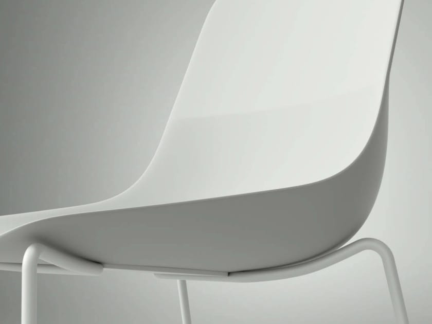 CRONA LIGHT | Sled base chair crona Collection By Brunner design ...