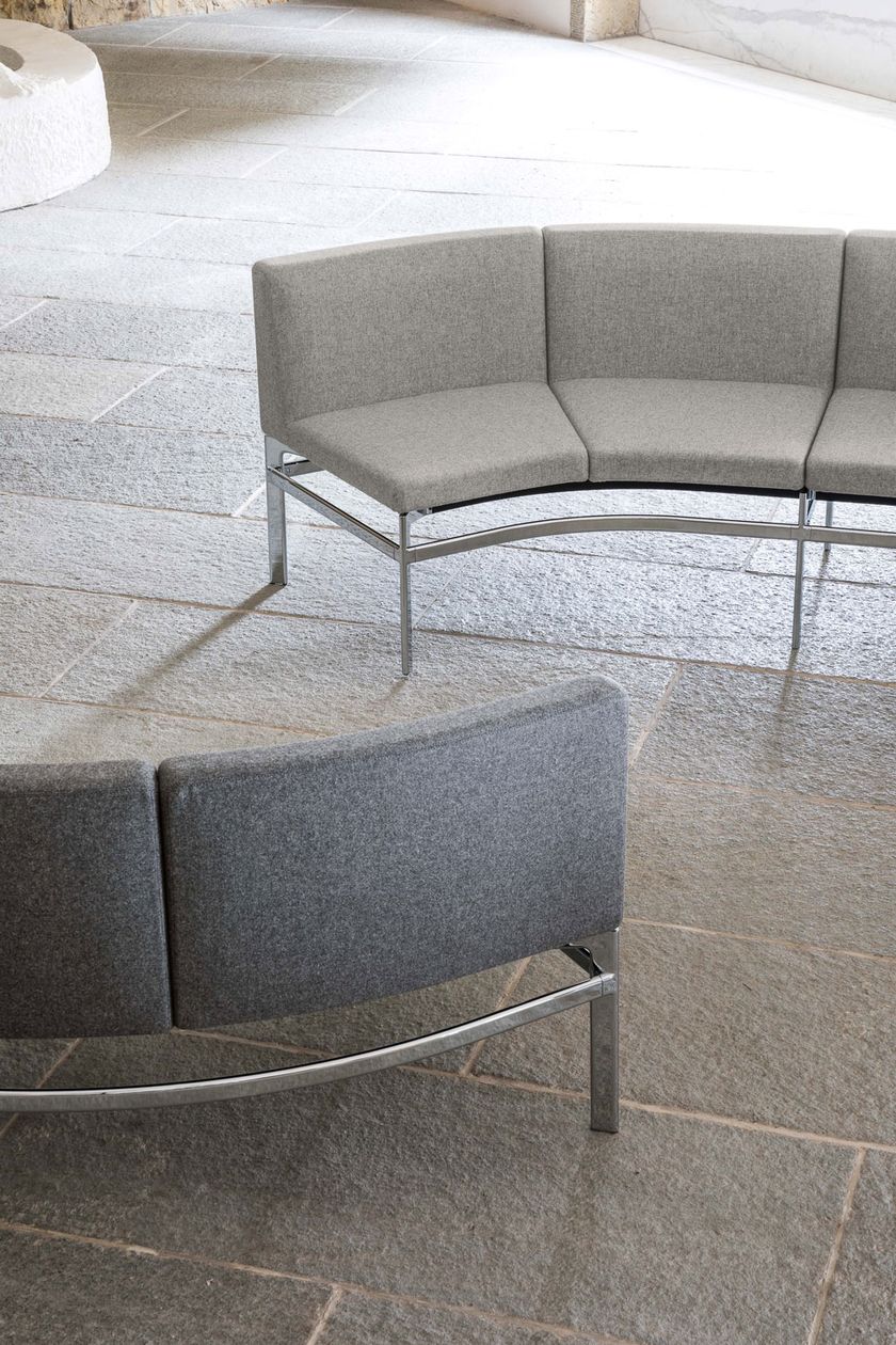 PONTE | Curved sofa Ponte Collection By Luxy design Mario Ruiz