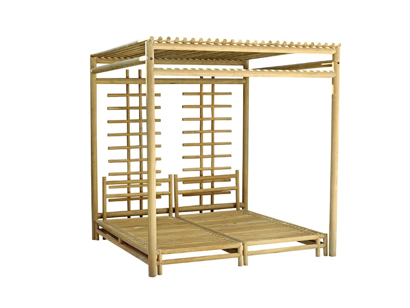 WOO SYSTEM Teak gazebo By cbdesign | design Maurizio PRIOLO, Francesca ...