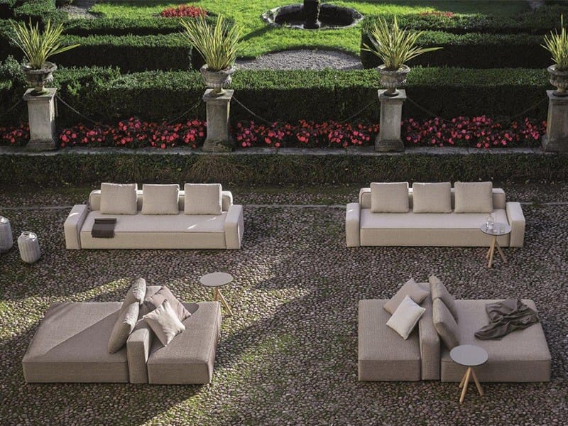 DANDY | 3 seater garden sofa Dandy Collection By RODA design Rodolfo Dordoni