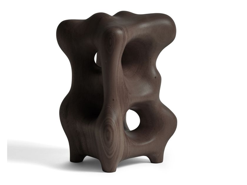 DARK BROWN ORGANIC sculpture By Ethnicraft design Hartoyo