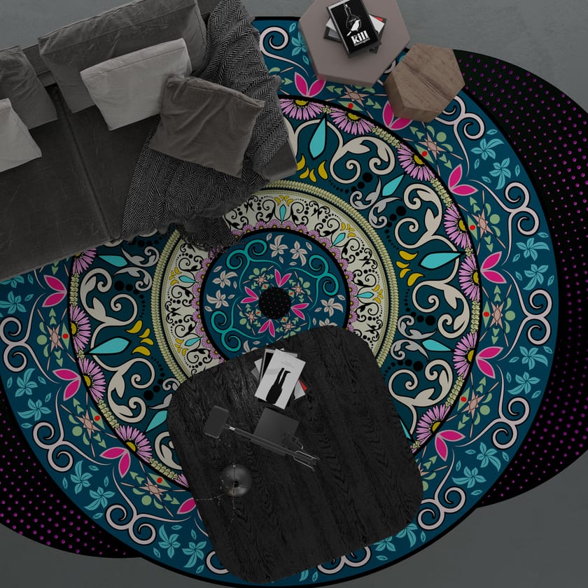 Polyamide rug DC3.02 Deep Complexes Collection By YO2 design Konstantinos Charilaou