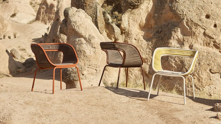 BARLA Rope garden chair By YAAZ | design angelettiruzza design